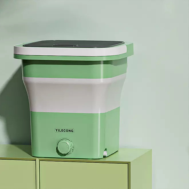 Portable Mini Laundry Folding Plastic Bucket Sock Machines Washer And Dryer